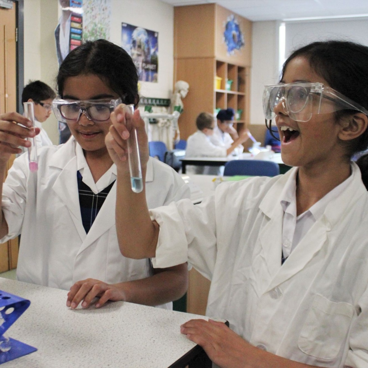 Leicester Grammar Junior School - Universal Indicator Test!