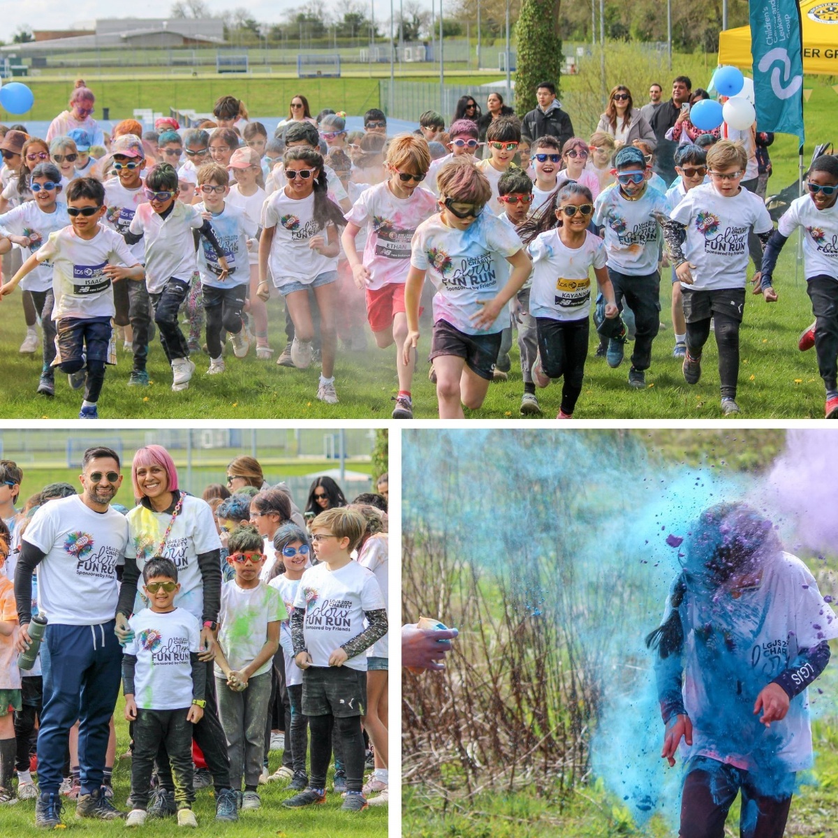 Leicester Grammar Junior School - LGJS Mini Marathon Colour Run